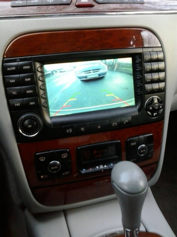 Rear view camera - W220 S-Class Encyclopedia